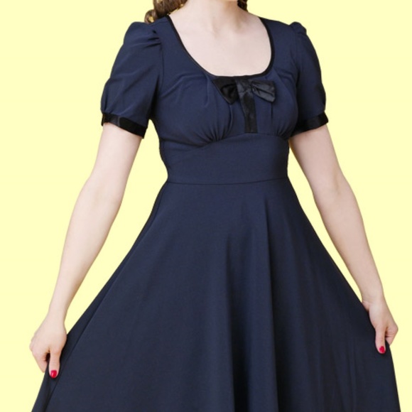 Stop Staring | Dresses | Stop Staring Radiant Swing Dress With Bow Nwt ...